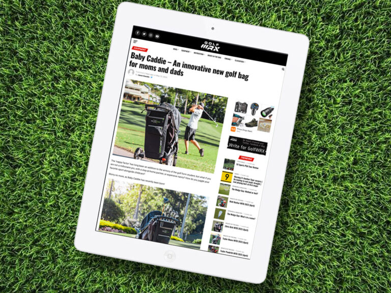 A Golf Bag For Strollers - Baby Caddie
